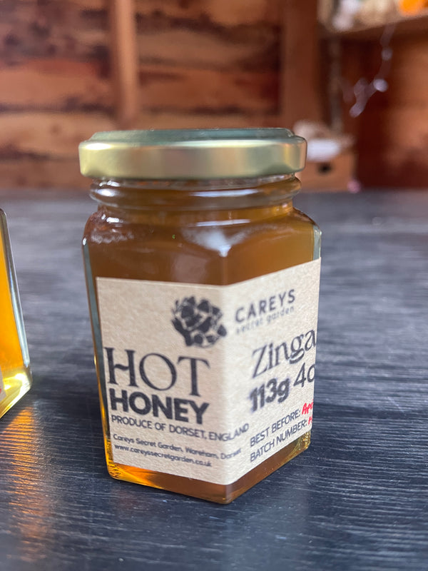 Hot Honey with Zinga Chillies – Careys Secret Garden